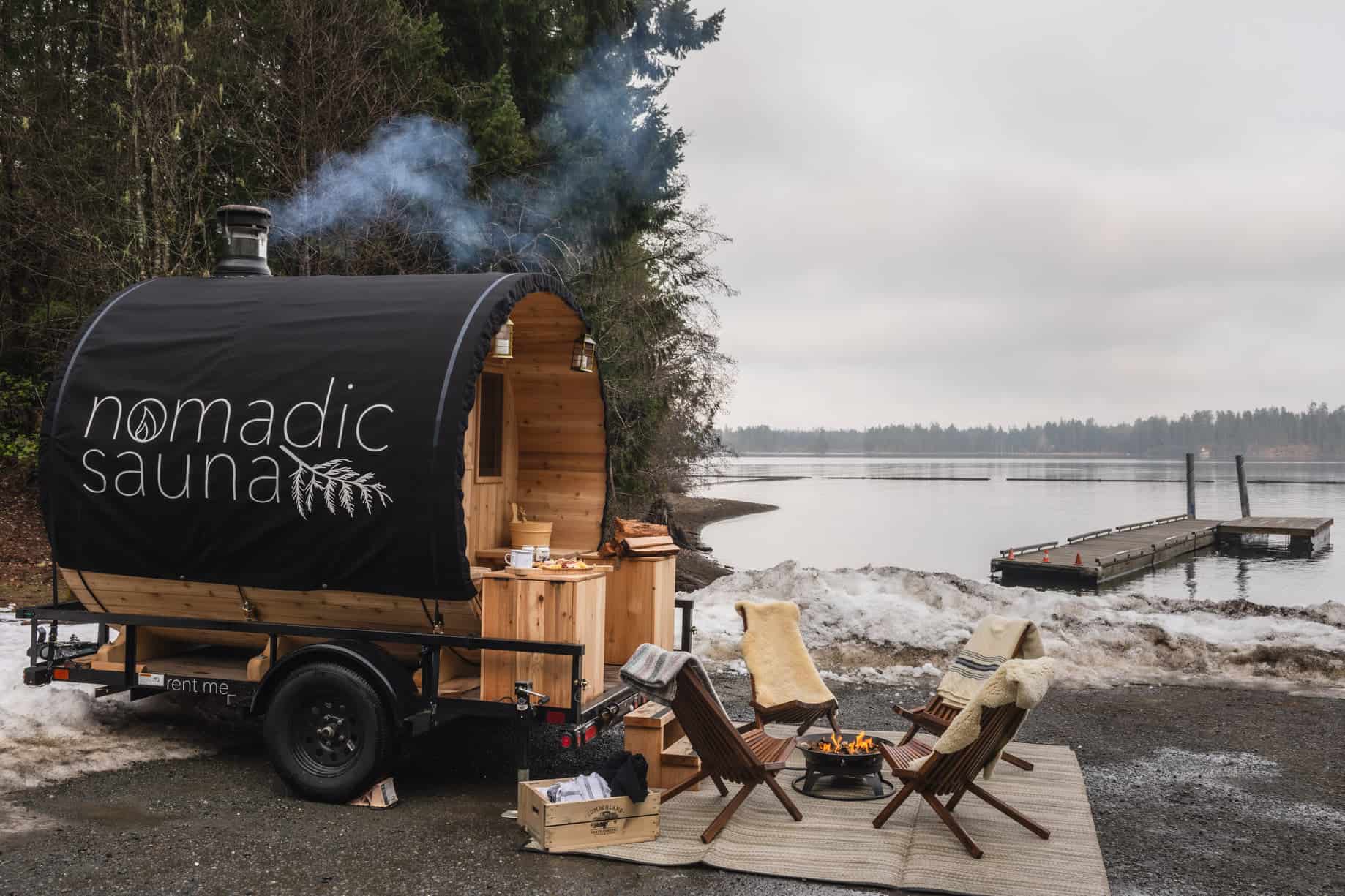 15 Mobile Saunas in BC delivered to your own backyard - Spa & Travel